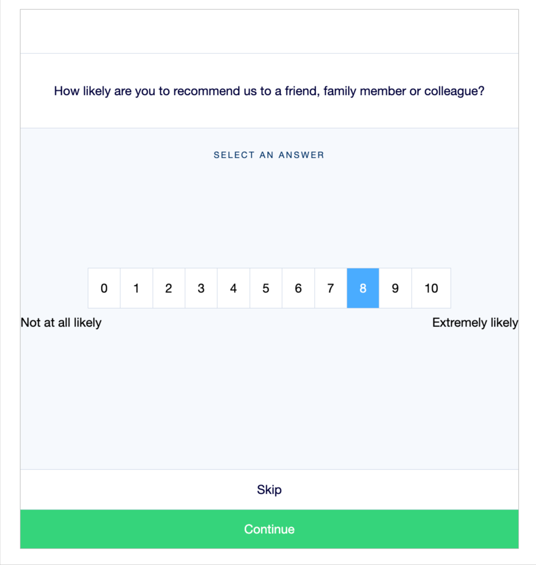 Quantitative survey questions and examples | Attest